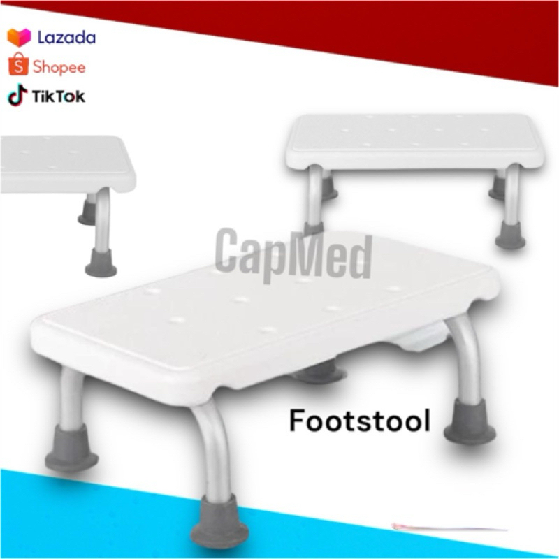 Foot stool step stool aluminum (single) | Shopee Philippines