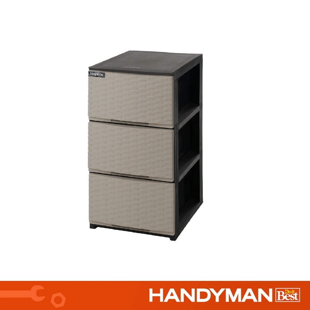 Megabox Promo Slim Drawer 3-Layer, Light Beige (MG164RT) | Shopee Philippines