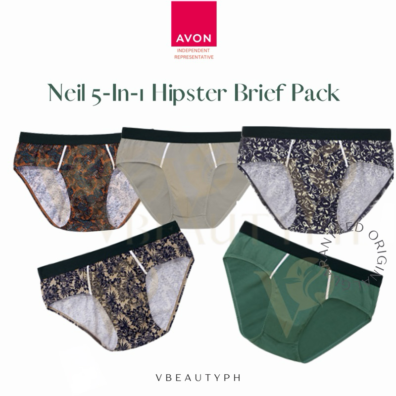 AVON Neil 5-In-1 Hipster Brief Pack | Shopee Philippines