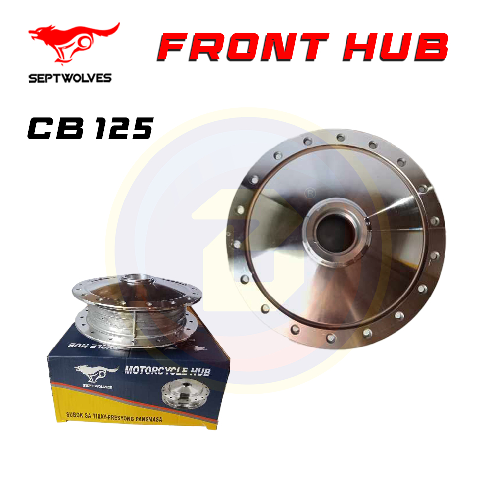 Front Hub for Honda CB125, Motorcycle Front Wheel Hub CB125 Heavy Duty ...