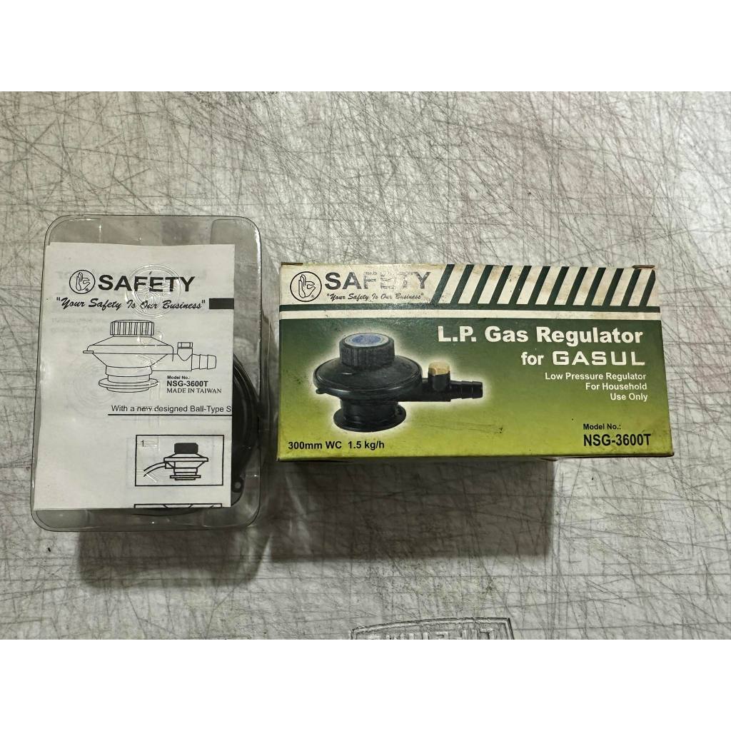 Safety L.P. Gas Regulator for Gasul Model NSG- 3600T | Shopee Philippines