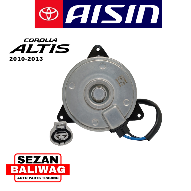 AISIN RADIATOR FAN MOTOR TOYOTA COROLLA ALTIS 2010-2013 CFMT-6028/16363 ...
