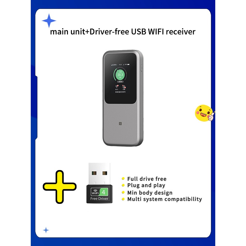 ZTE MU5120 U50 Pro/Max 5G MIFI Portable Hotspot WIFI 6 (5G 2.7Gbps ...