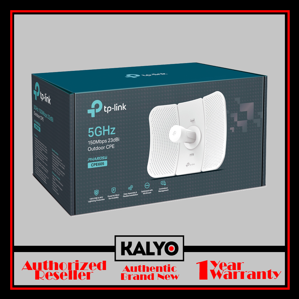 TP-Link Pharos CPE605 5GHz 150Mbps 23dBi Outdoor CPE | Shopee Philippines