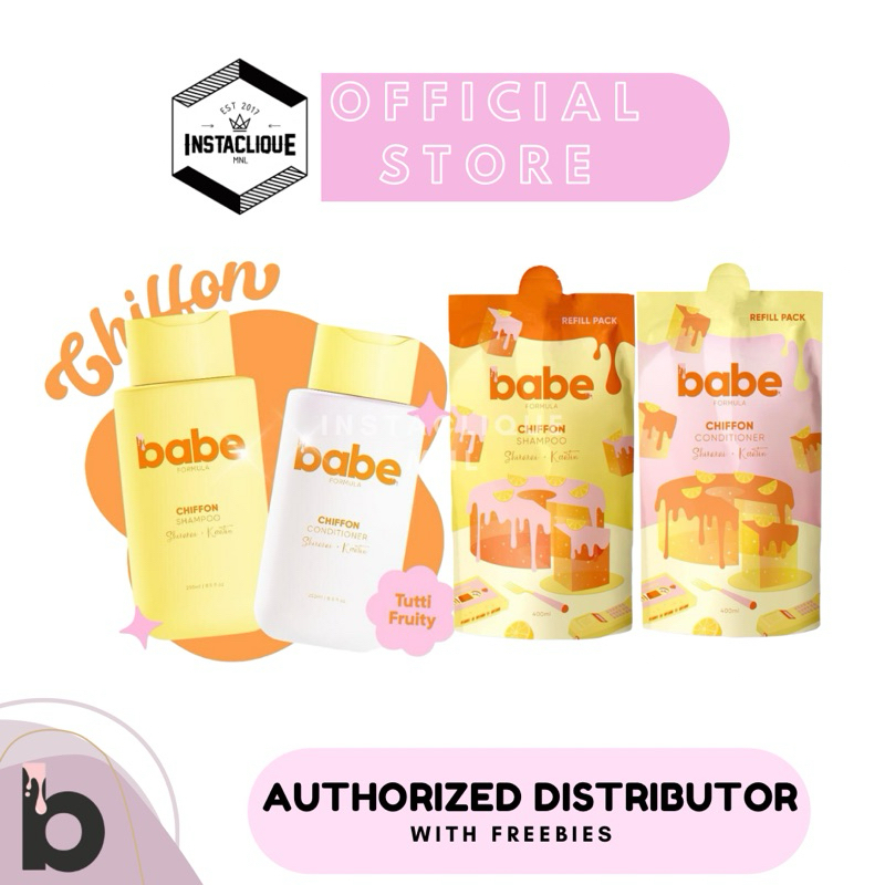 Babe Formula Chiffon Shampoo & Conditioner | Shopee Philippines