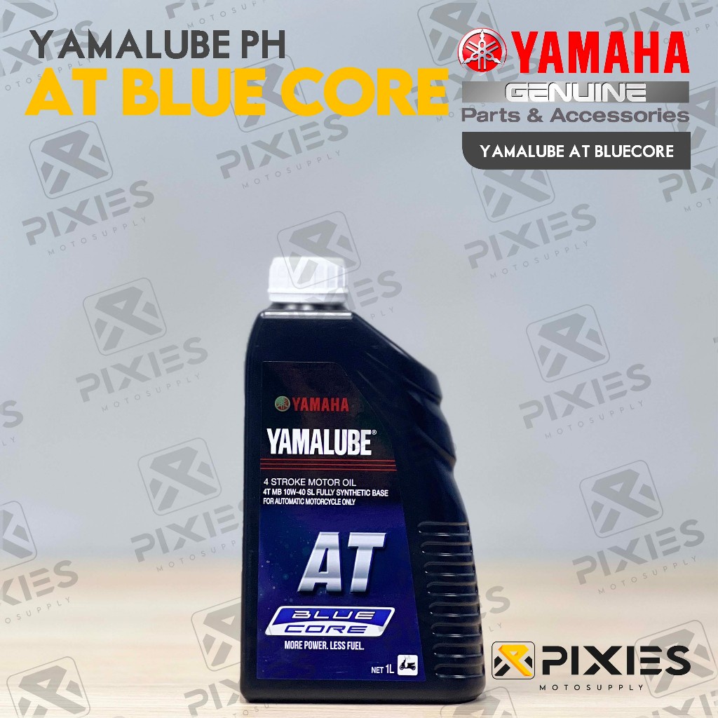 Yamalube AT Blue Core Engine Oil 10W-40 4 Stroke Motor Oil Fully ...