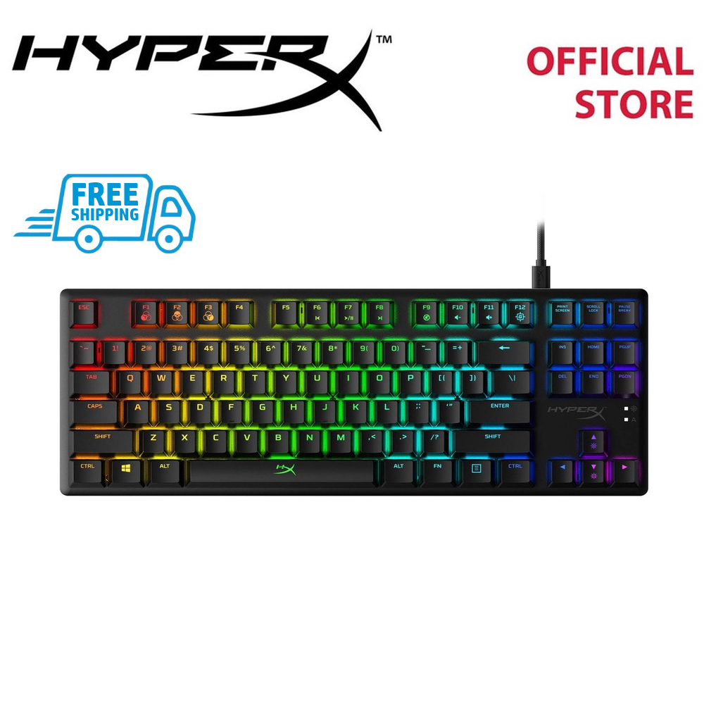 HyperX Alloy Origin Core Blue Switch Clicky Mechanical Gaming Keyboard ...