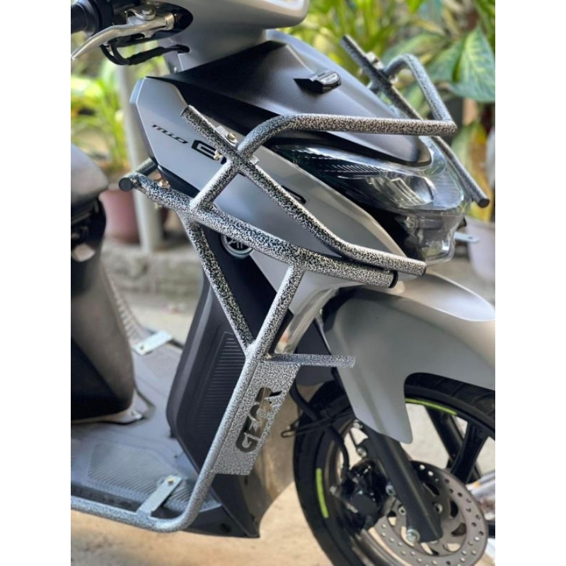 MIO GEAR FULL CRASH GUARD WITH CNC CUT WITH BUILT IN LED BRACKET HEAVY ...