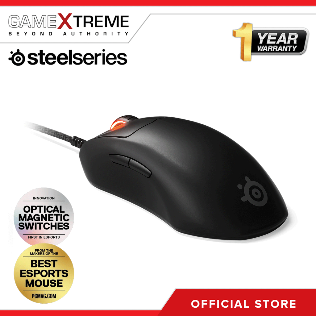 SteelSeries Prime Precision ESports Gaming Mouse (MSE62533) | Shopee ...