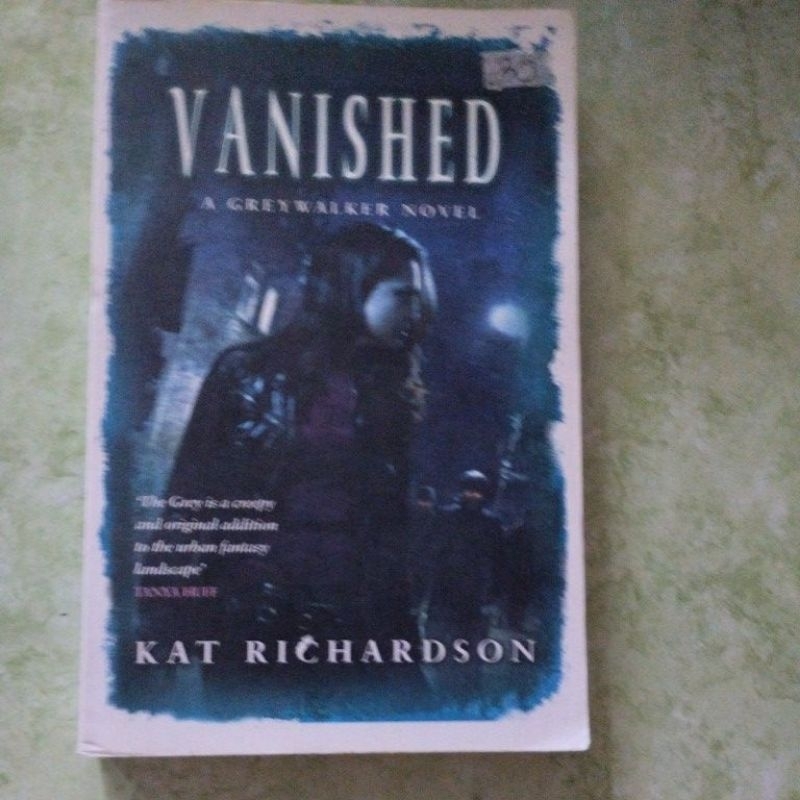 VANISHED by Kat Richardson ( PAPER BACK-PRE-LOVED) | Shopee Philippines