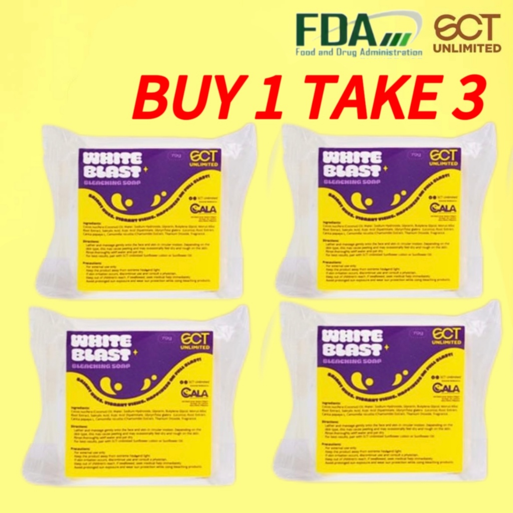 10PCS BUNDLE SCT UNLIMITED White Blast Soap 70g | Shopee Philippines
