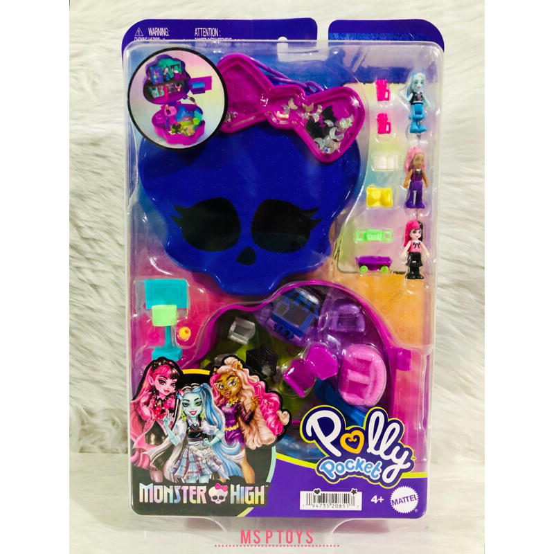 POLLY POCKET Monster High Compact Playset | Shopee Philippines