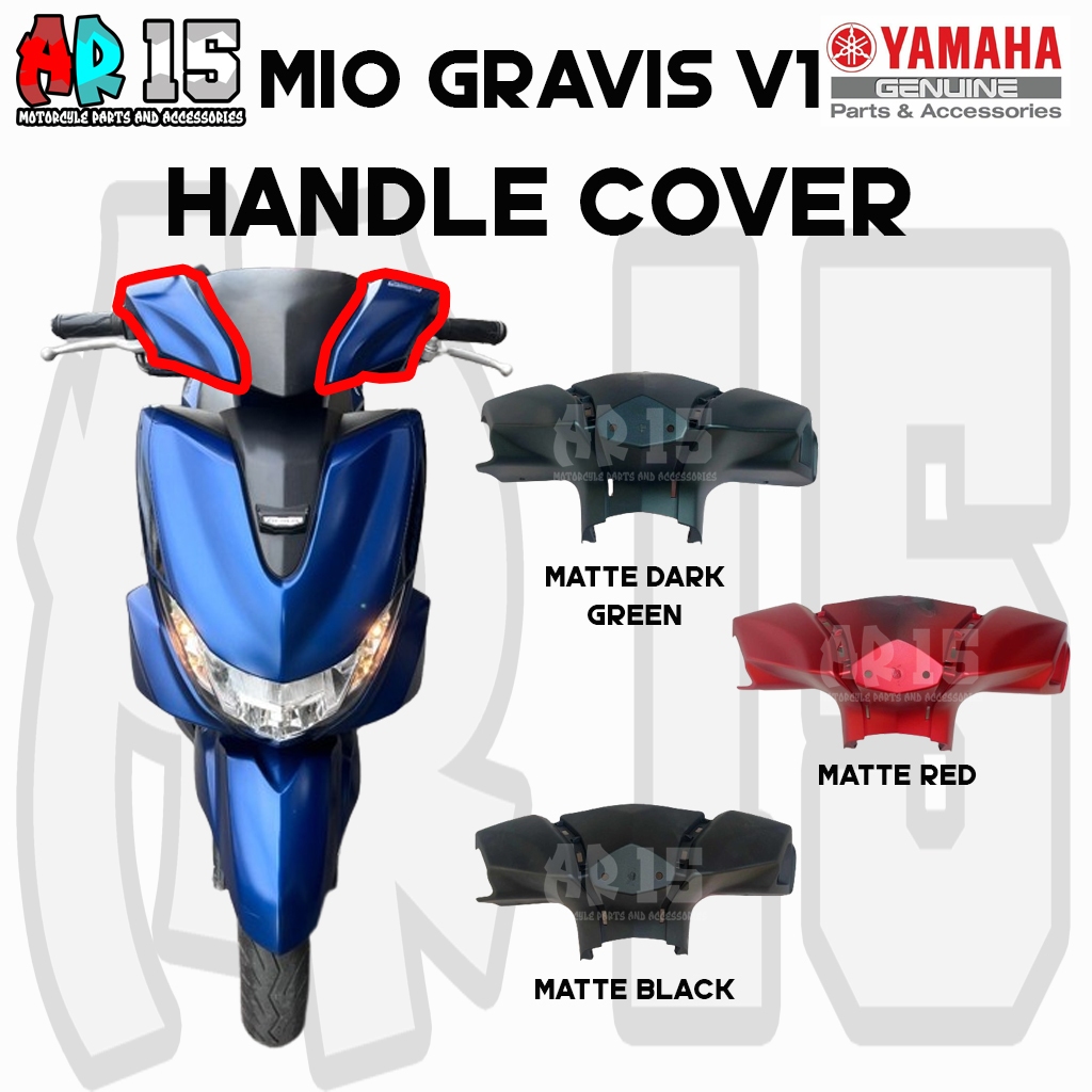 MIO GRAVIS V1 HANDLE COVER (YAMAHA GENUINE PARTS) (YGP) | Shopee ...
