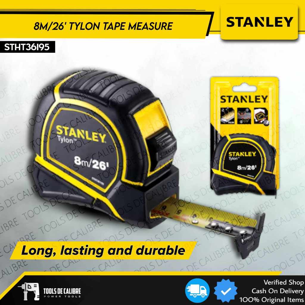 Stanley Tylon 8m/26' Measuring Tape STHT36195 | Shopee Philippines