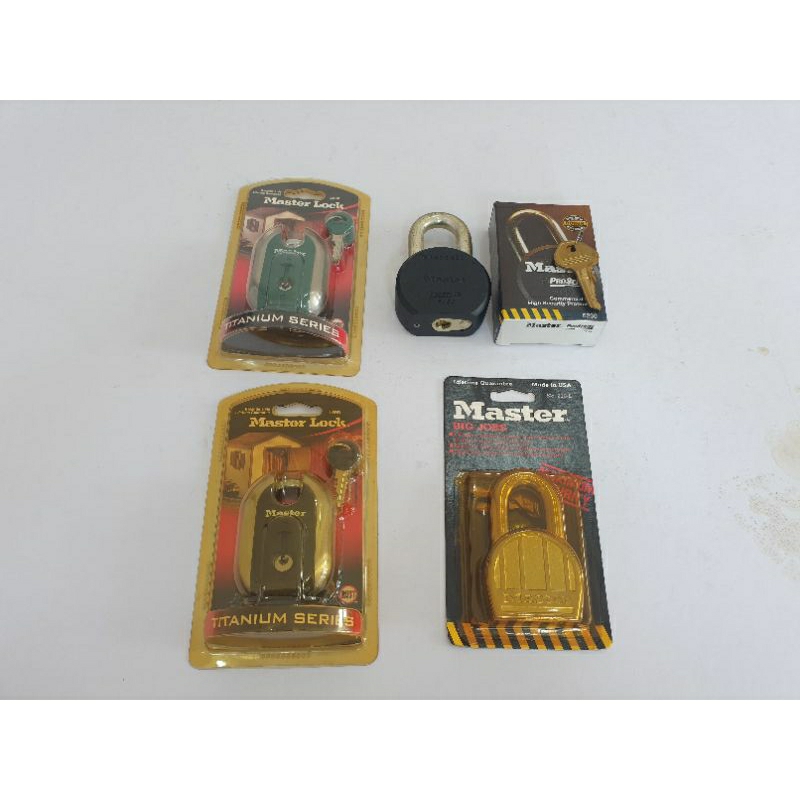 Master Titanium series.Out Door Padlock | Shopee Philippines