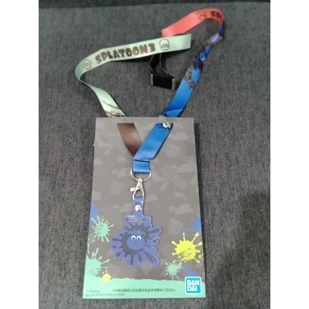 Splatoon 3 Ichiban kuji Squid/Octopus Phone Tab and Neck Strap (New ...