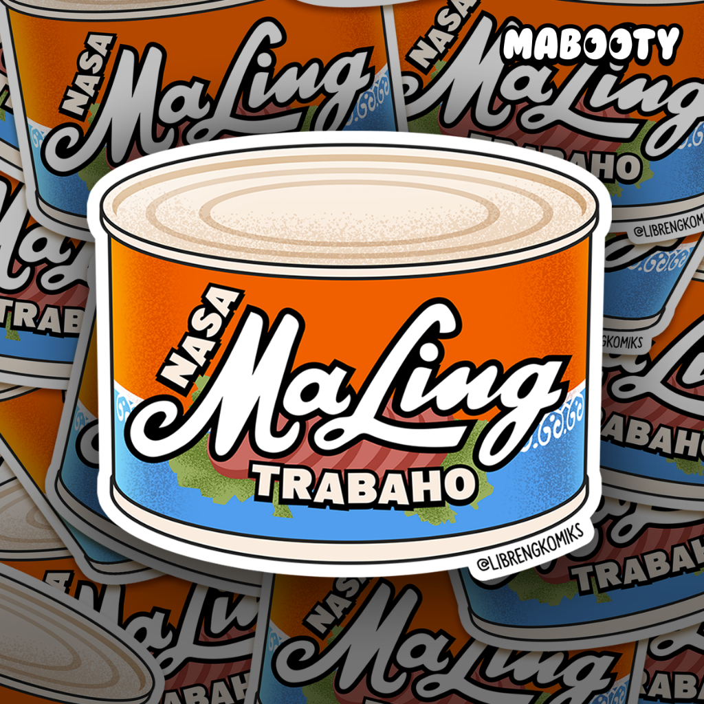 Nasa MaLing Trabaho - Waterproof Vinyl Sticker | Shopee Philippines