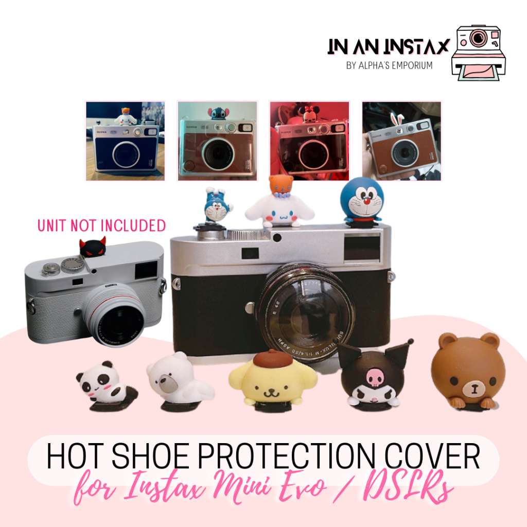 Hot Shoe Cover for Instax Mini Evo for Cameras In An Instax by Alpha ...