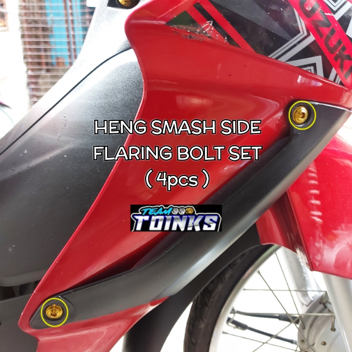 HENG SMASH SIDE FLARING BOLT SET ( 4pcs ) | Shopee Philippines