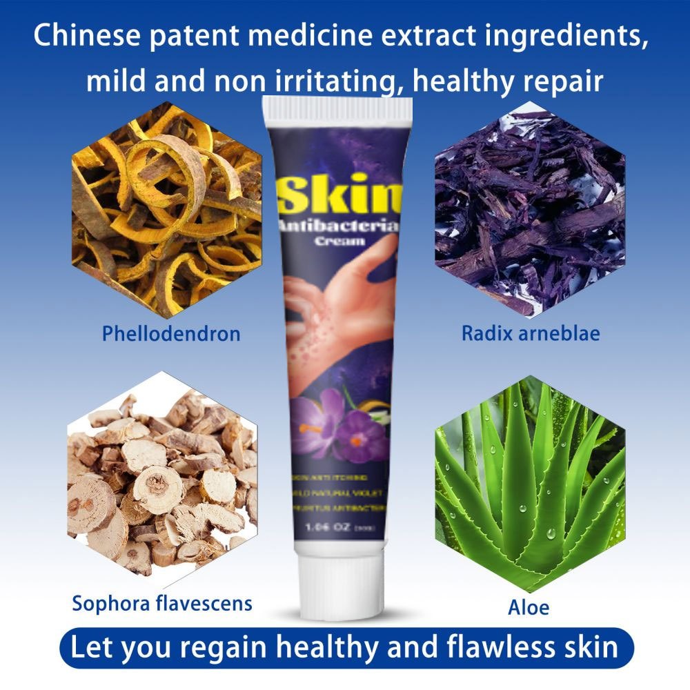 Antibacterial Cream Psoriasis Dermatitis Eczema Treatment Cream Allergy ...