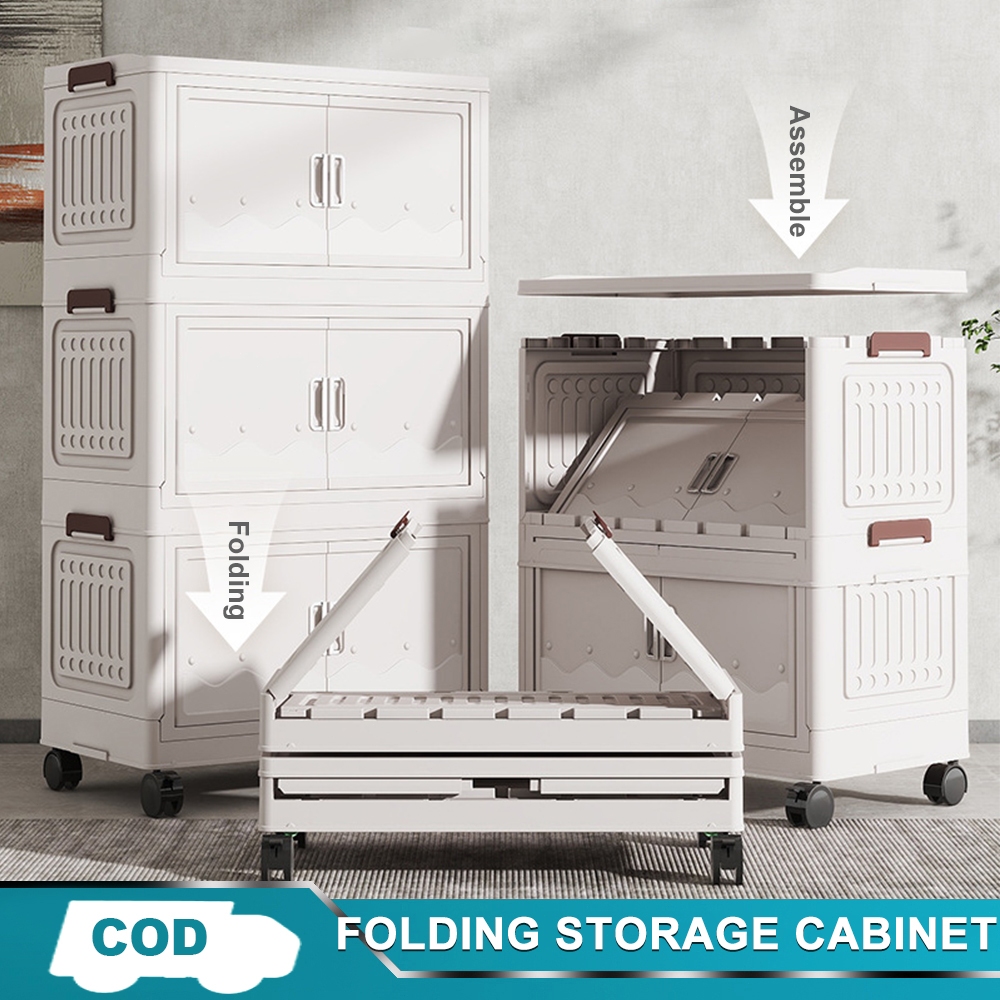 IMUTO Foldable Cabinet For Kitchen Durabox Bedroom Drawer Cabinet ...