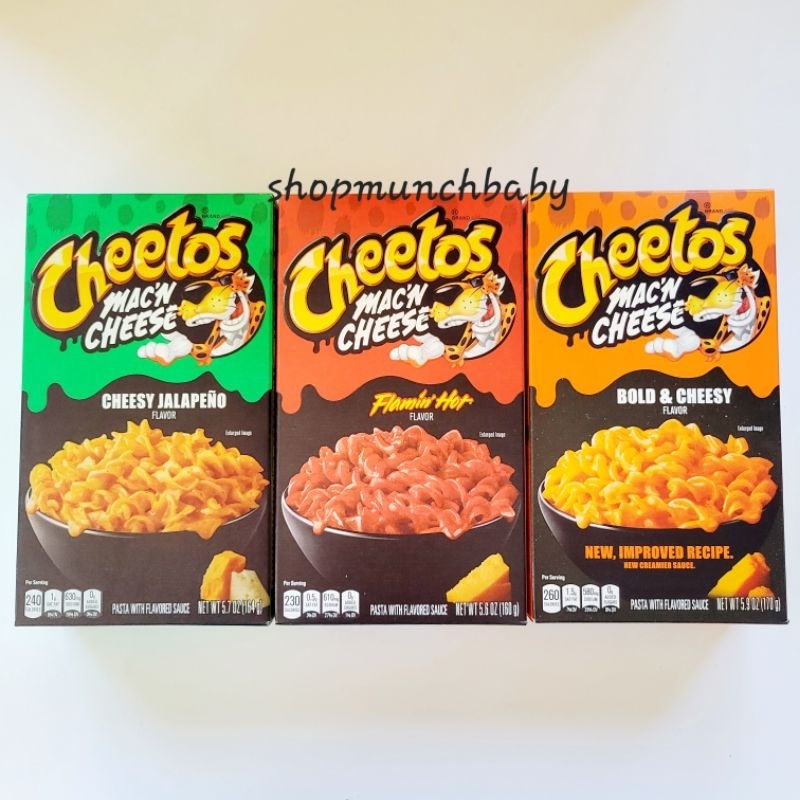 Cheetos Macn Cheese Cheesy Bold Jalapeno Or Flaming Hot Shopee