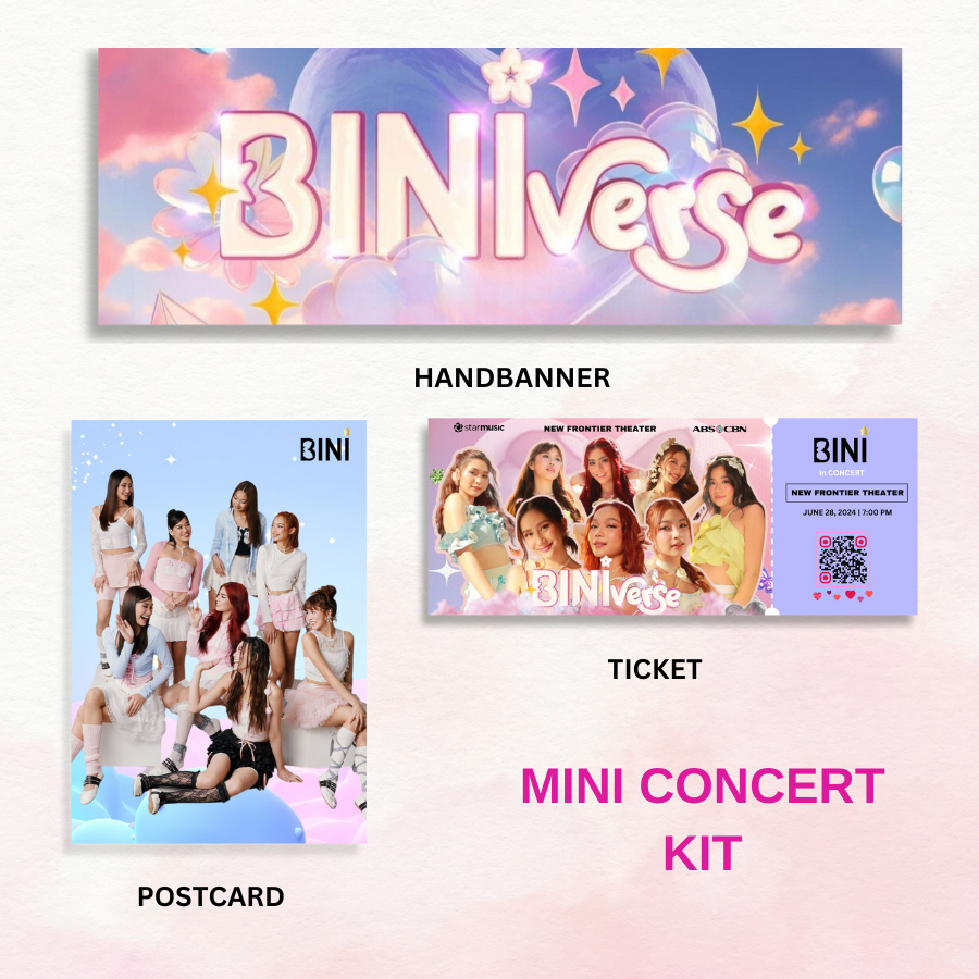 BINI Fanmade Mini Concert Kit | Shopee Philippines