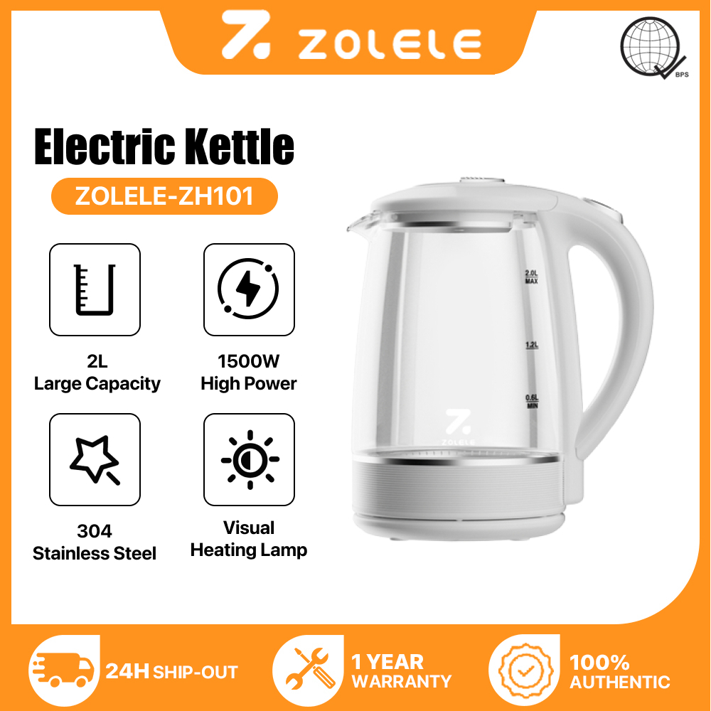 ZOLELE ZH101 Electric Water Kettle High Power Anti Scalding Heat ...