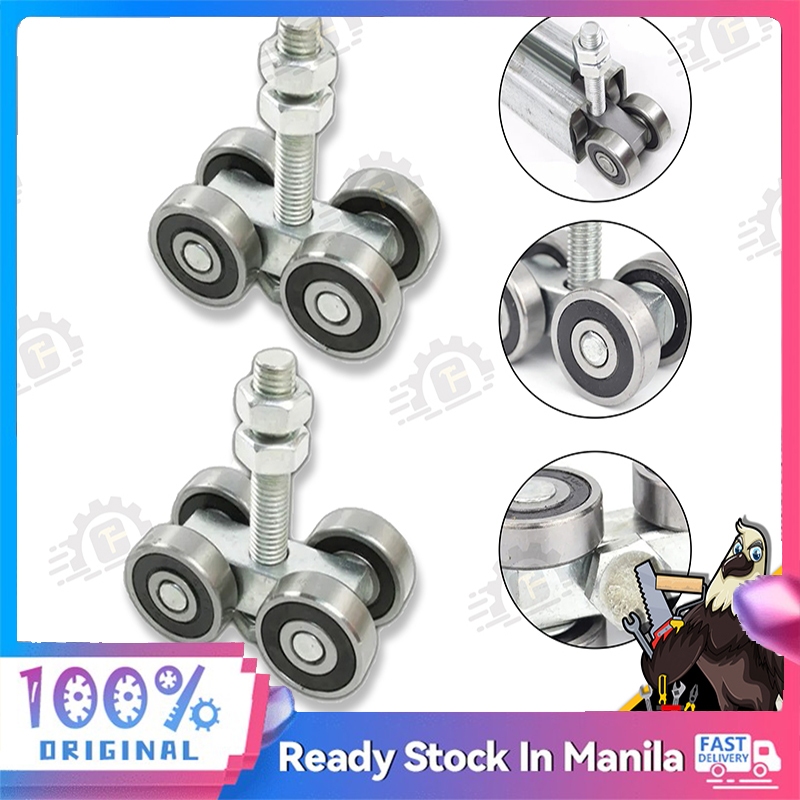 2Pcs Sliding Door Roller Wheel Hanging Roller Wheel For Door | Shopee ...