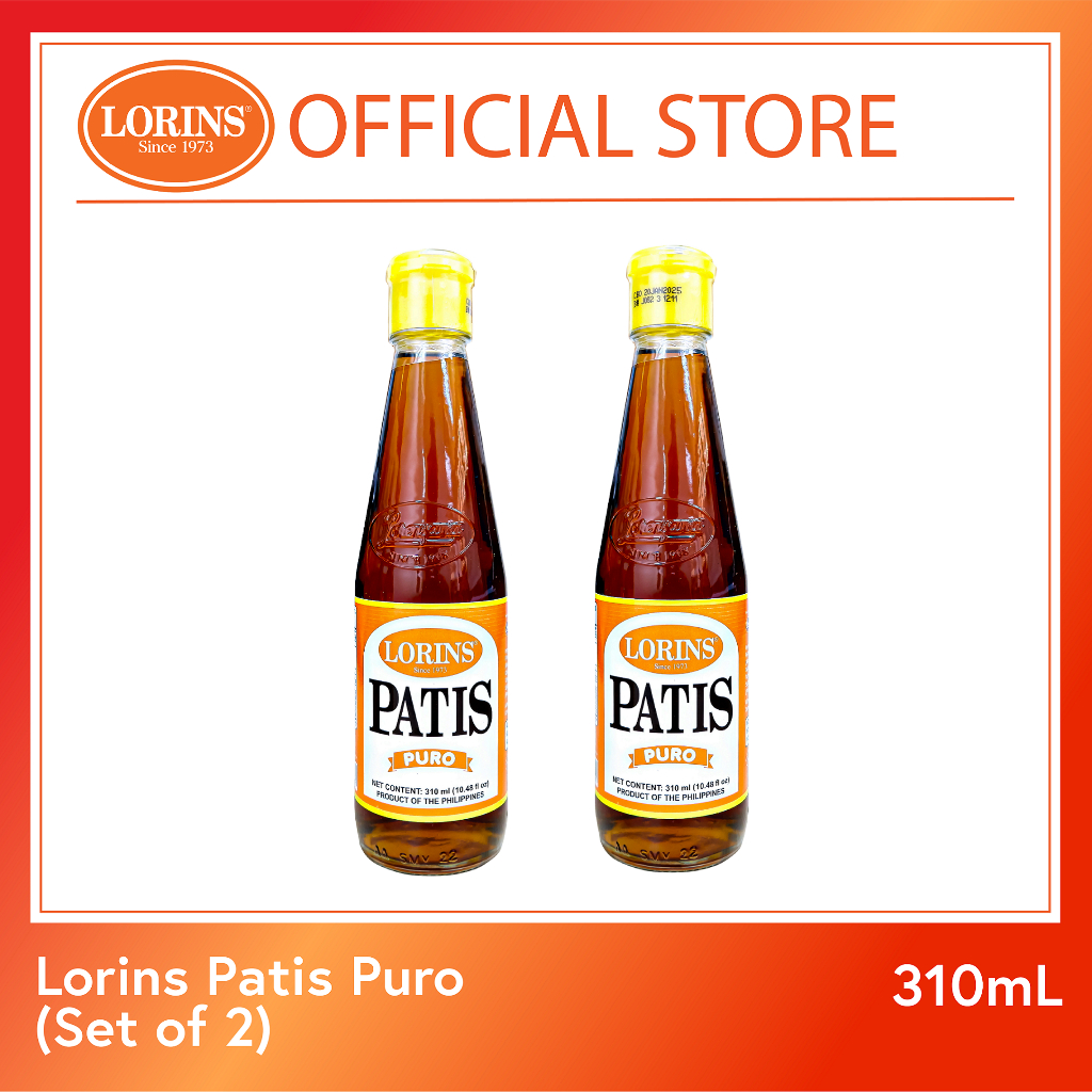 Lorins Patis Puro 310ml - Set of 2 | Shopee Philippines