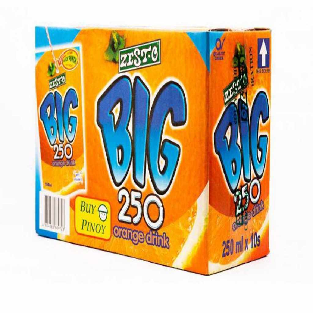 Big 250 Zesto Juice Drink (1 box x 10) 250mlx10 | Shopee Philippines