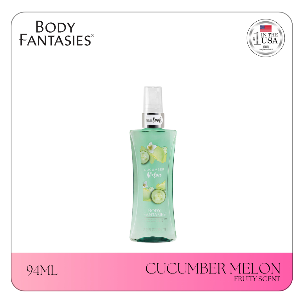Body Fantasies Signature Cucumber Melon Body Mist 94ml | Shopee Philippines