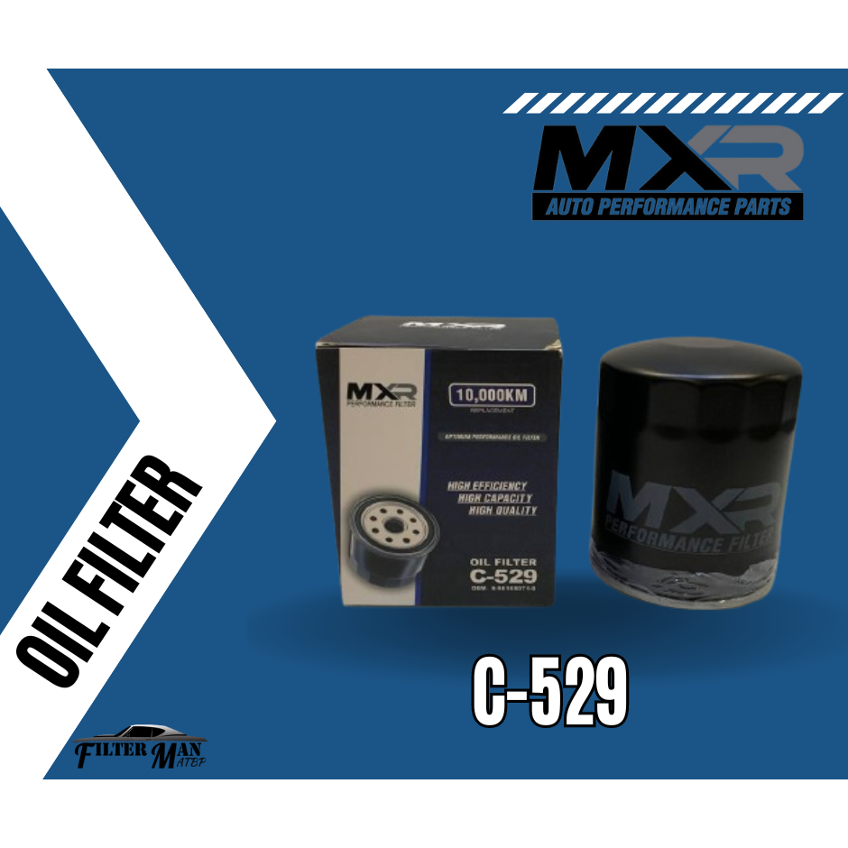 MXR OIL FILTER C-529 FOR ISUZU MUX 2013+ AND ISUZU DMAX 2013+ | Shopee ...