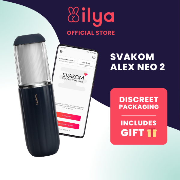SVAKOM Alex Neo 2 (Vibrating Masturbator) | Shopee Philippines