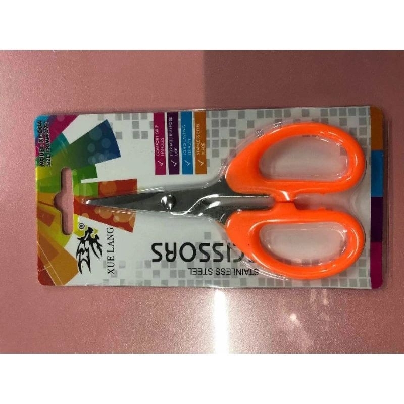 stainless steel Scissor (XL-002) (XL-004) school Scissors 120mm and ...