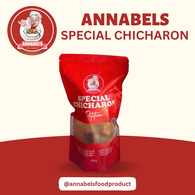 (Medium 150g) ANNABELS Special Chicharon BAGNET CHICHARON “Pititian ...