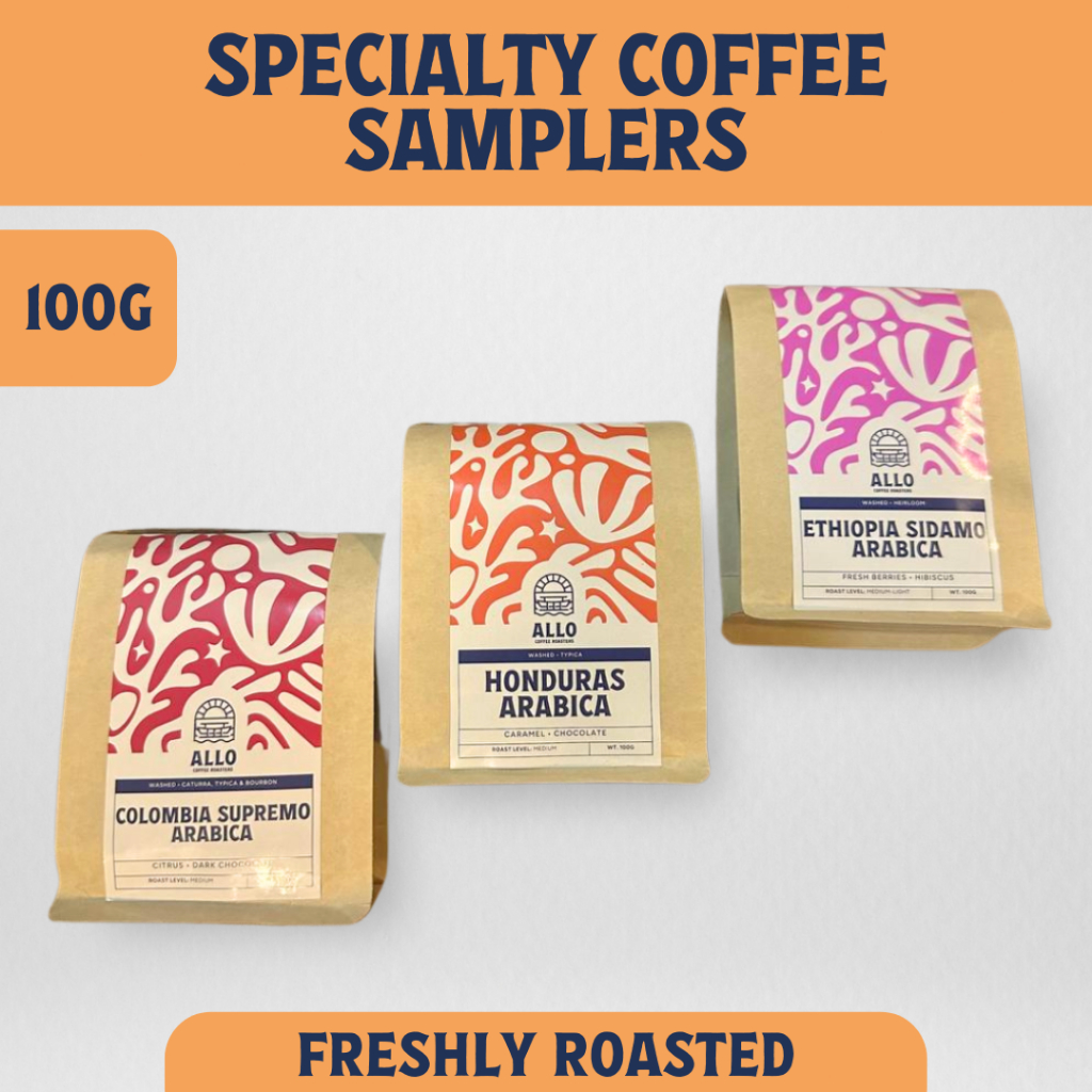 Coffee Bean Samplers (100g) | Allo Coffee Roasters | Shopee Philippines