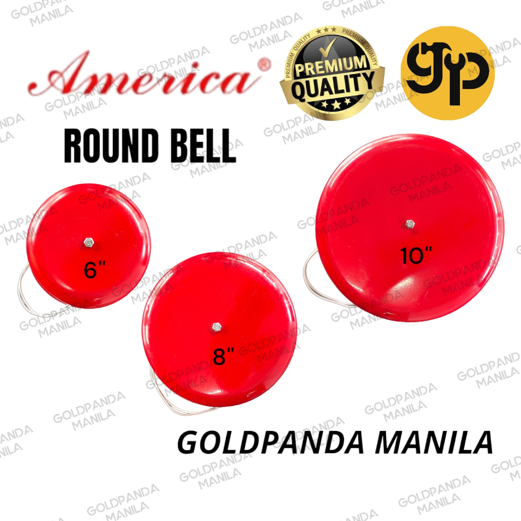 America Round Bell, Door Bell, Big Bell, School Bell, Loud Bell, Heavy ...