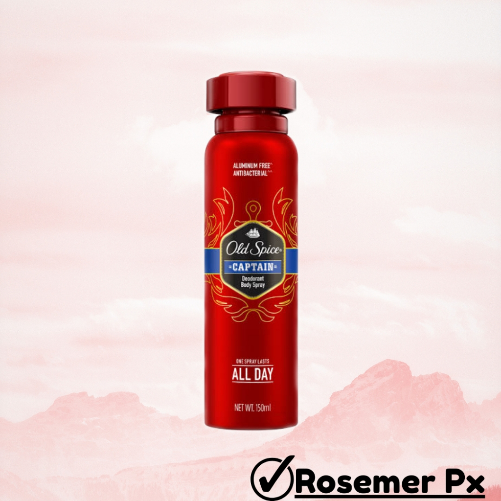 Old Spice Body Spray Captain | Shopee Philippines