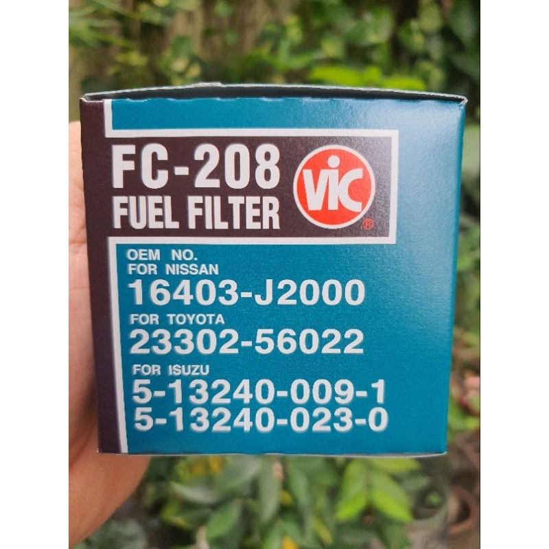 Fuel Filter FC-208 for Isuzu 4BE1 | 4JA1 | Hilander | Crosswind ...