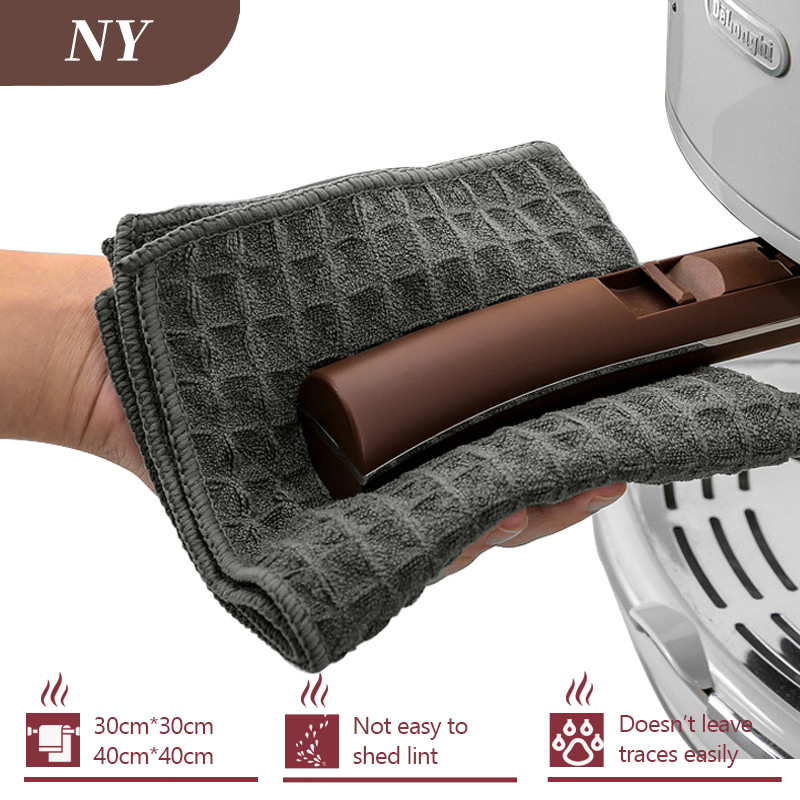 Barista Towel Rag Cafe Cleaning Towel Bar Counter Square Towel Coffee ...