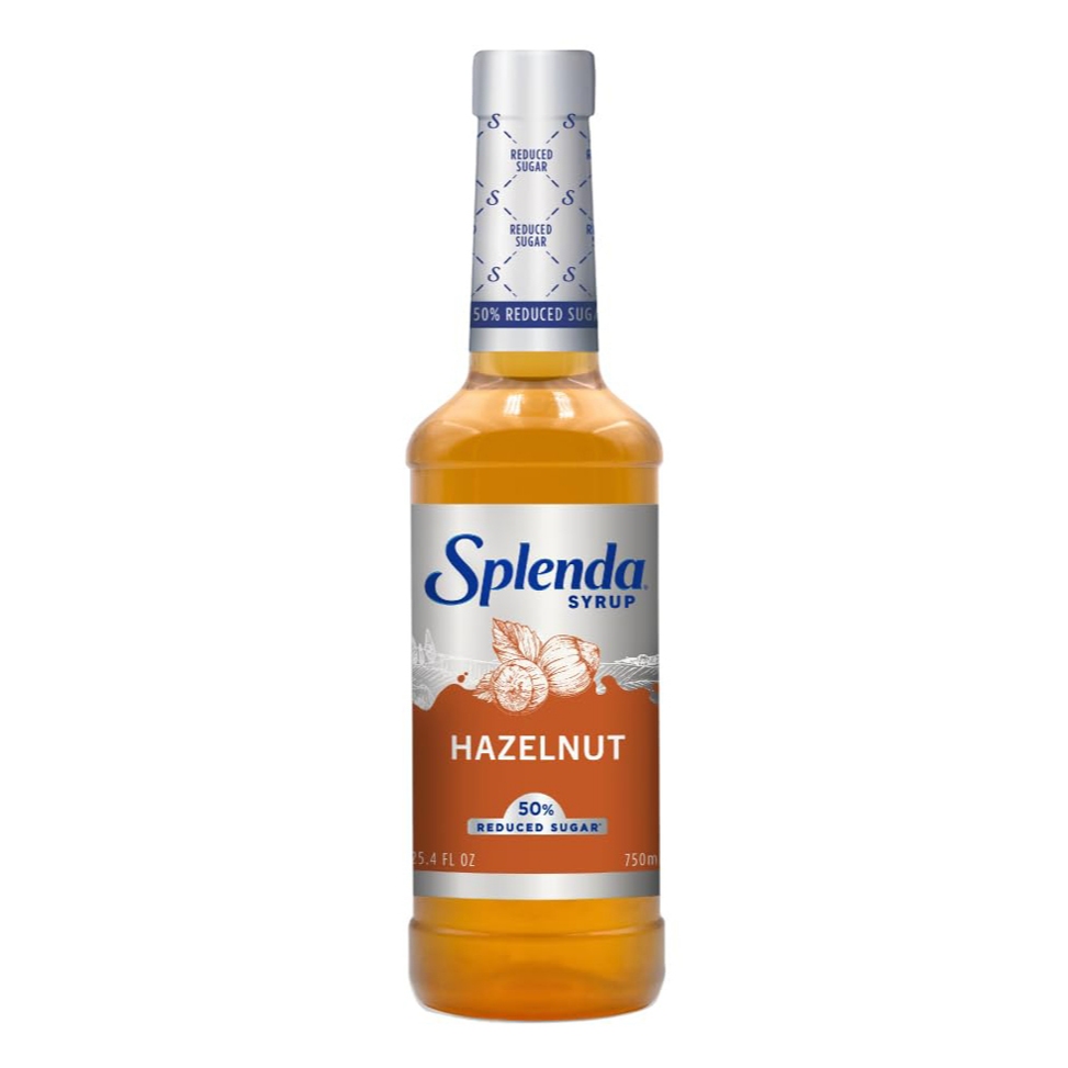 SPLENDA SUGAR-FREE HAZELNUT FLAVORED LIQUID SYRUP, 750 ML. | Shopee ...