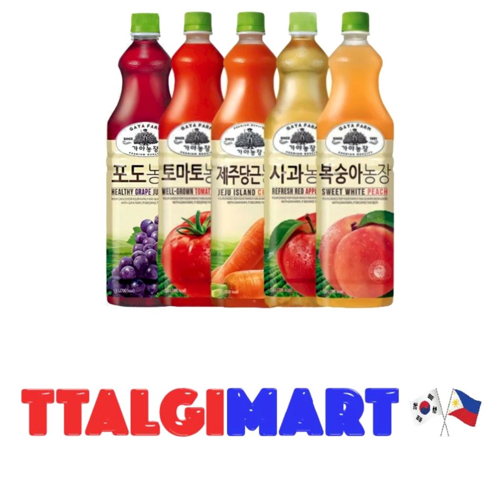 GAYA FARM JUICE DRINKS 1.5L : PEACH 1.5L / ALOE 1.5L / CARROT 1.5L ...