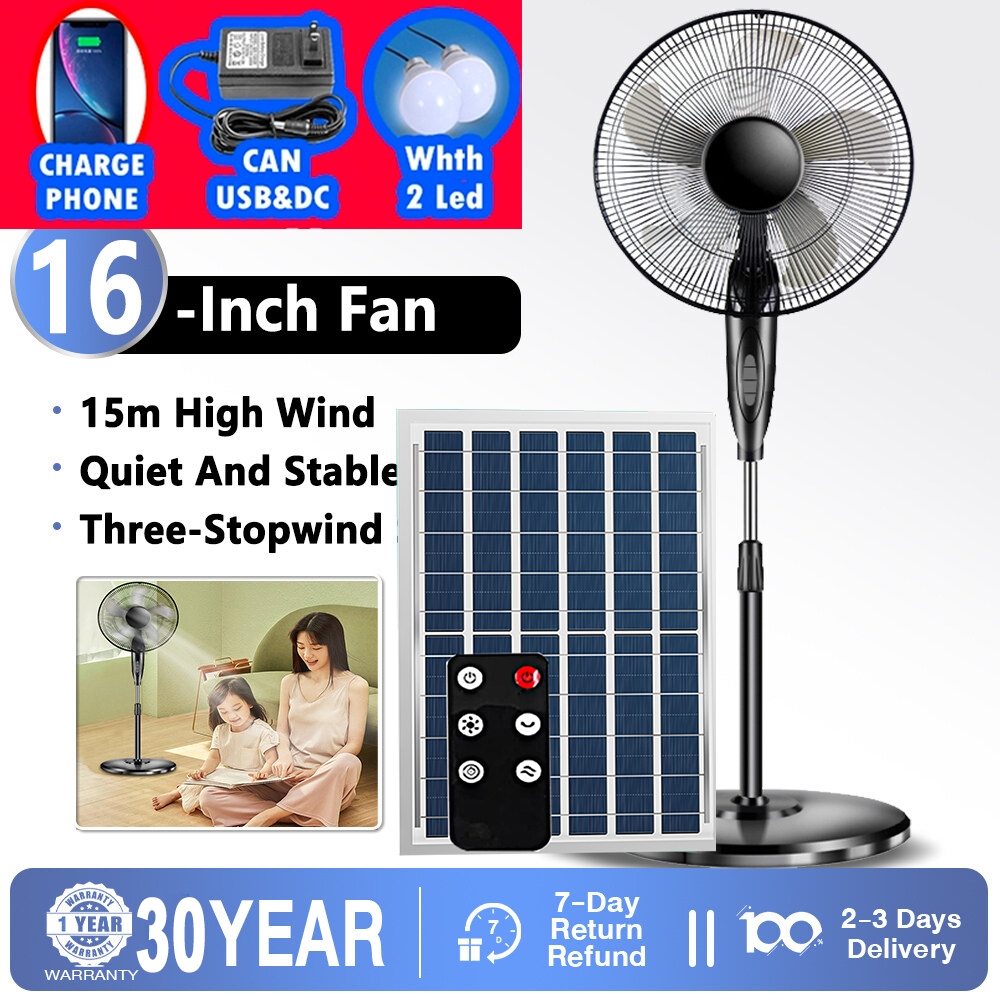 solar electric fans with panel standard rechargeable portable solar fan ...