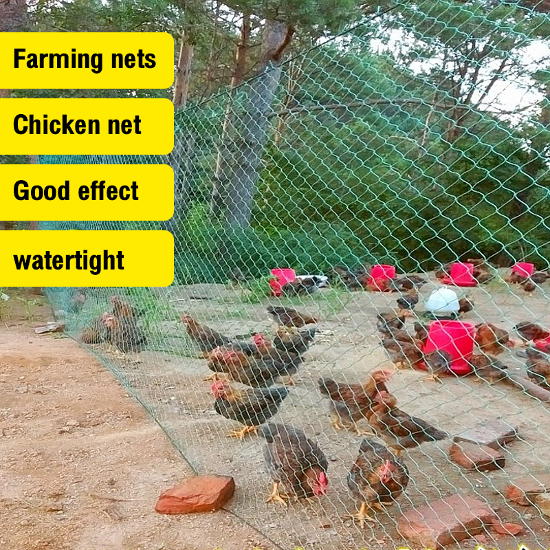 【Free Rope 】Chicken Net 50M Powerful Fence Green Net Full Coverage Free ...
