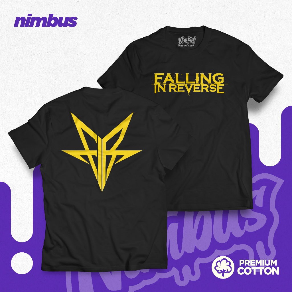 Music Band | Falling In Reverse Logo Tee | Rock Band Shirt | Premium ...