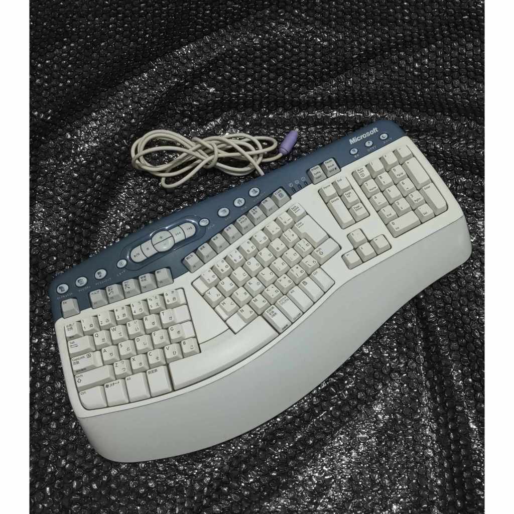 Original Rare Microsoft Natural Multimedia Keyboard 1.0A | Shopee ...
