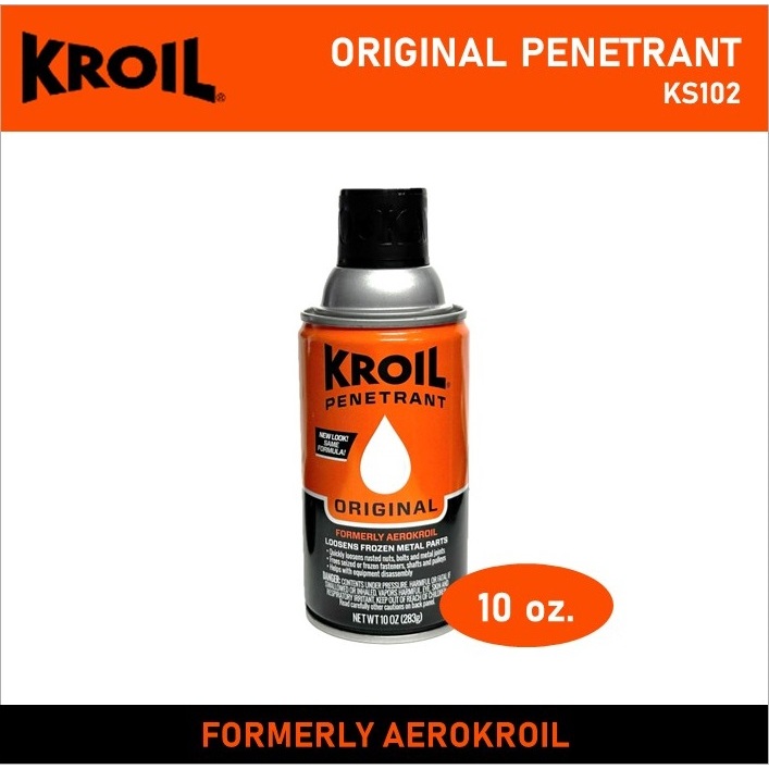 Kroil Original Pentrant Aerokroil, Aerosol, 10 oz. - KS102 Penetrant ...
