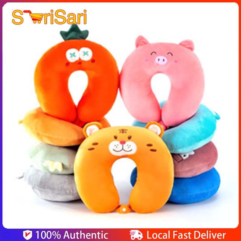 Shaped Neck Pillow Travel Soft Pillow Memory Foam Cartoon Pillow With ...