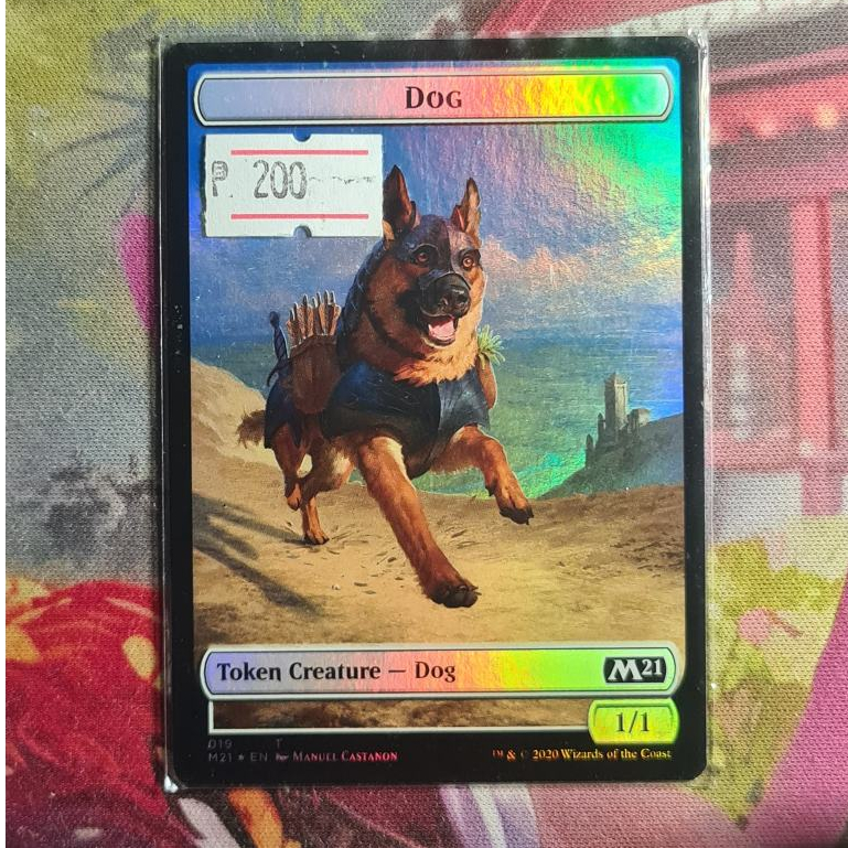 DOG MTG MAGIC THE GATHERING CARDS FOIL !! | Shopee Philippines